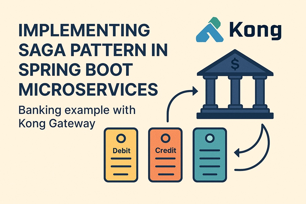 Implementing Saga Pattern in Spring Boot Microservices & banking